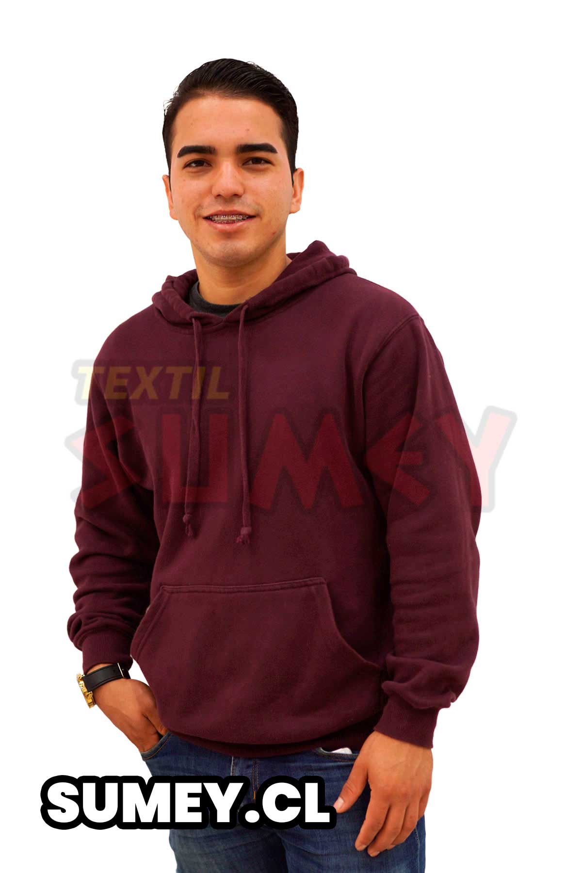 Polerón tipo canguro hombre – Textil Sumey