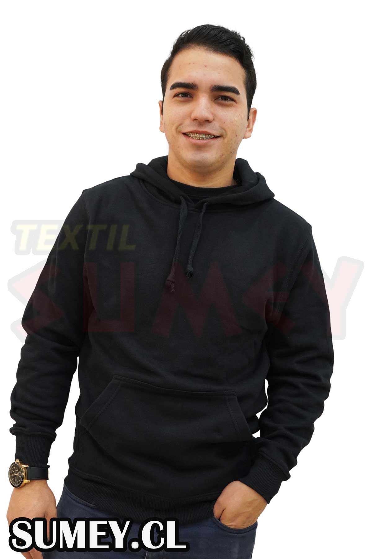 Polerón tipo canguro hombre – Textil Sumey