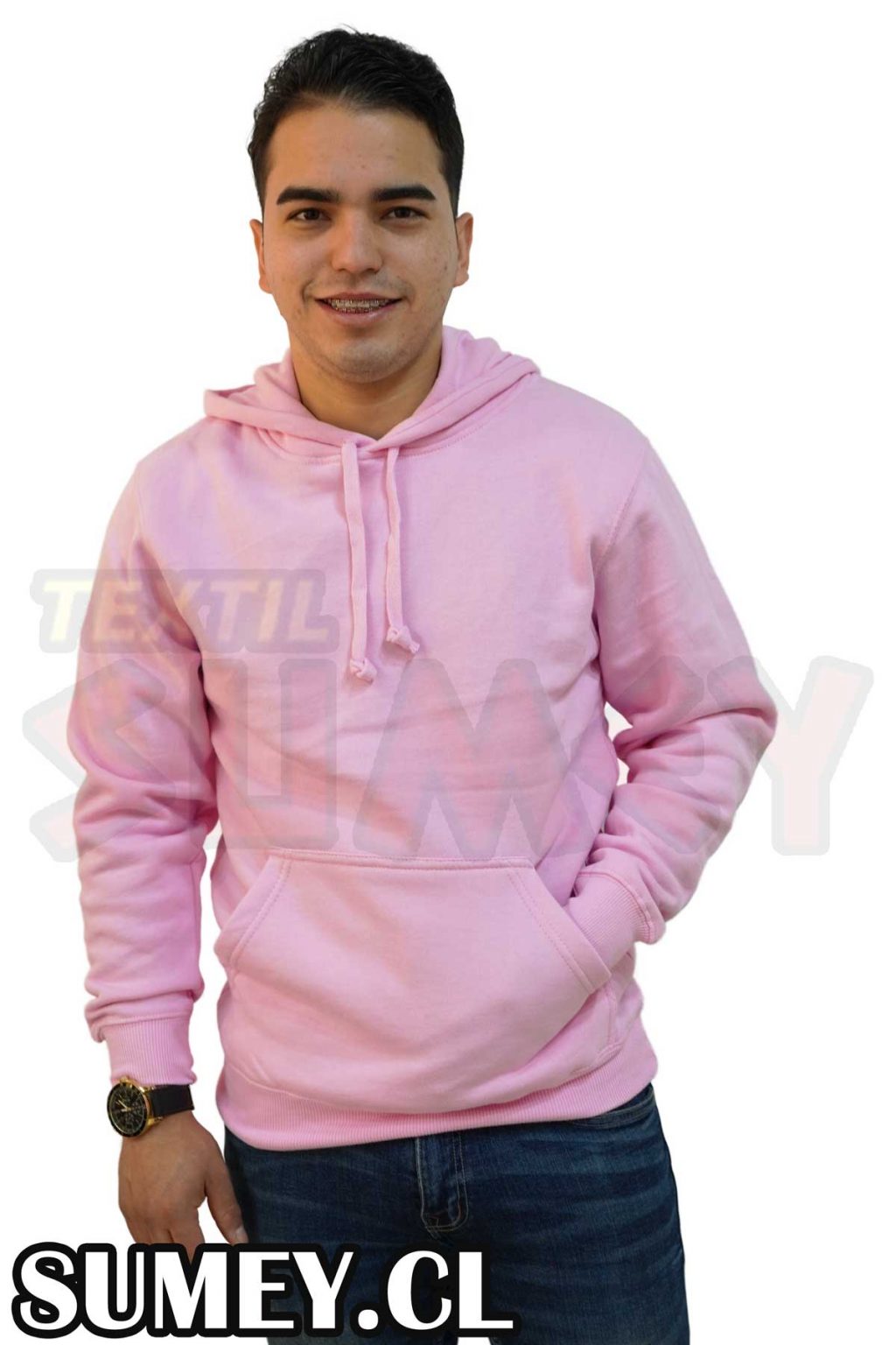 Polerón tipo canguro hombre - Textil Sumey